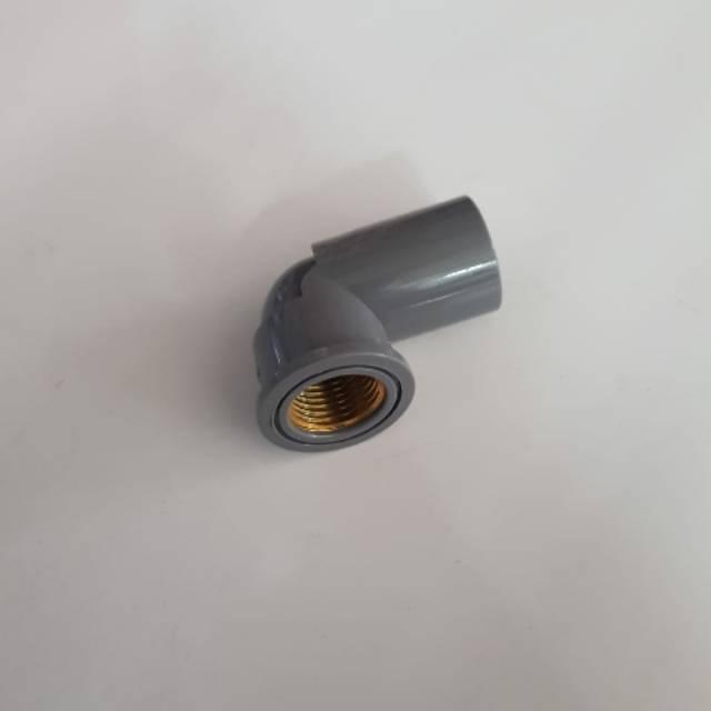 Jual KNEE DRAT DALAM KUNINGAN 1/2" INCH / SAMBUNGAN PIPA PVC - Jakarta Barat - Dicki vocher ...