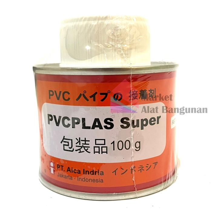 Jual Lem FOX PVCPLAS Kaleng 100 gram / Lem FOX Pipa PVC / LEM PVC PLAS ...