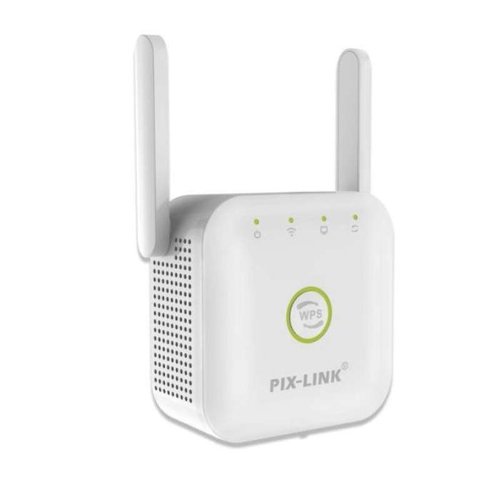 Promo PIX-LINK Wifii Router Repeater Wireless 300M Penguat Sinyal LV ...