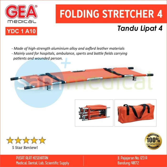 Jual GEA Tandu Lipat 4 / FOLDING STRETCHER 4 Alluminium - YDC 1A10 ...
