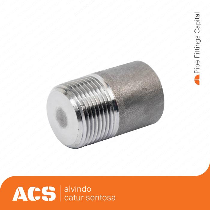 Jual ROUND PLUG DRAT BESI 2 inch CARBON STEEL NPT 3000# / 6000# MEGA ...