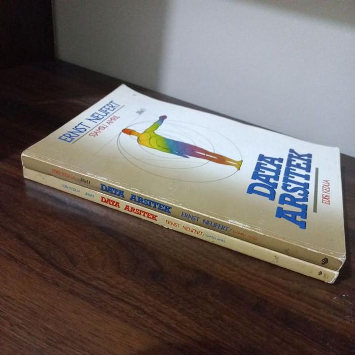 Jual Buku Data Arsitek E Neufert jilid 1dan 2 lengkap original Limited ...