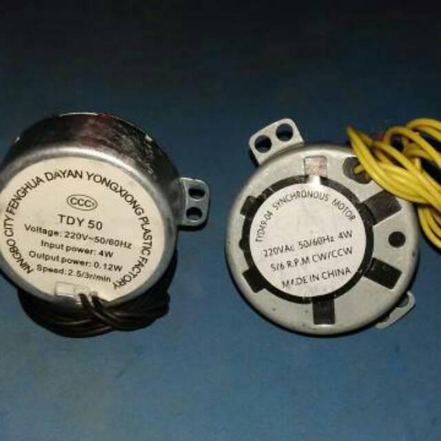 Jual Dinamo Mesin Motor Pemutar Penggerak Pemutar Synchronous Kipas ...