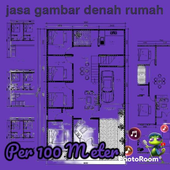 Jual Gambar Denah Interior Site Layout Desain Arsitek Denah Bangunan ...