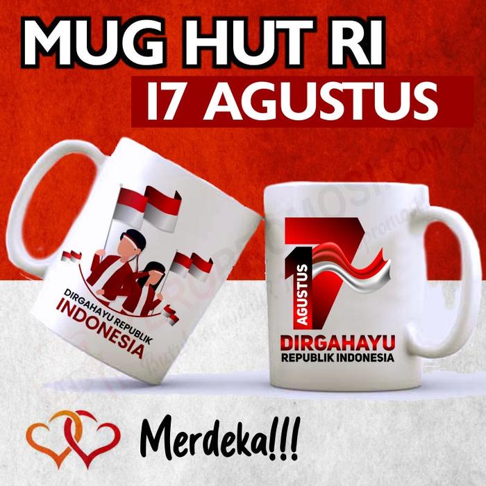 Jual Mug 17 Agustus Merah Putih Merdeka HUT RI - Kota Bekasi - jenius ...