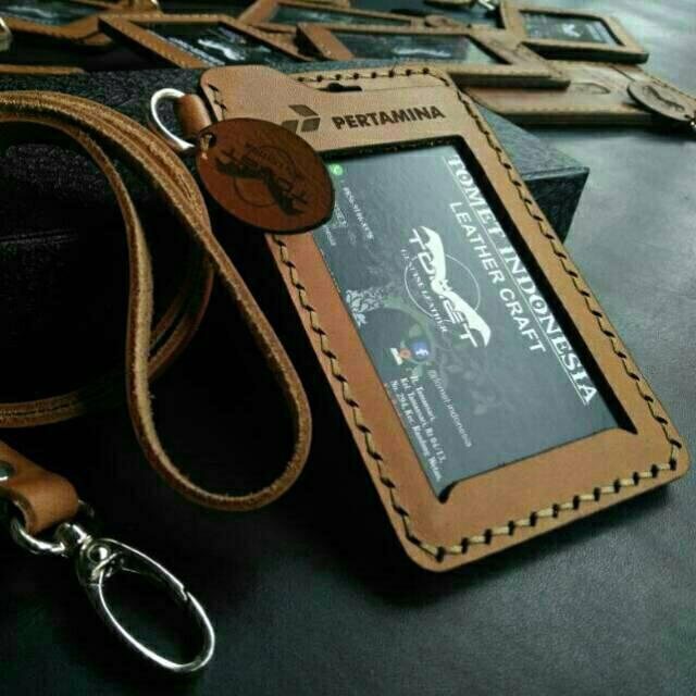 Jual Casing Id Card Name Tag Kulit Asli Desain Custom - Jakarta Selatan ...