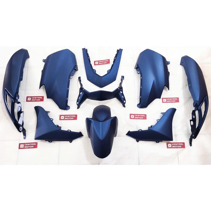 Jual Full Set Body Bodi Halus Nmax New Baru Biru Doff Original Asli ...
