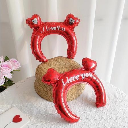 Promo BALON FOIL BANDO I Love You Hewan Bunga Kartun Ulang Tahun Anak ...