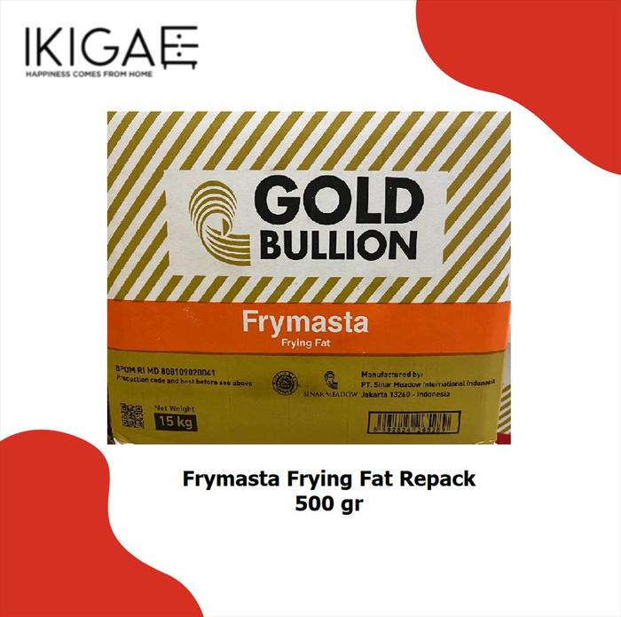 Jual GOLD BULLION FRYMASTA / MINYAK PADAT / DEEF FRYING REPACK 500 GR ...