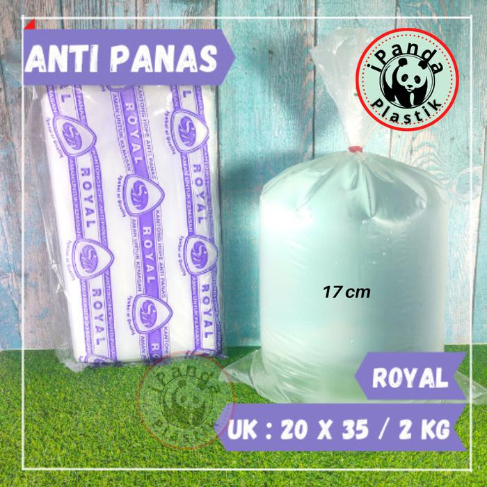 Jual Plastik Anti Panas / Tahan Panas Royal Uk 10x20 / 1/4 kg @200gr ...