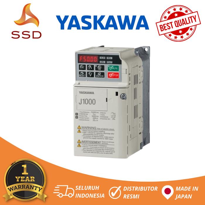 Jual Inverter Yaskawa 400V 3 Phase 3.7 KW CIMR-JT4A0011BAA - Jakarta Utara - SSD Automation ...