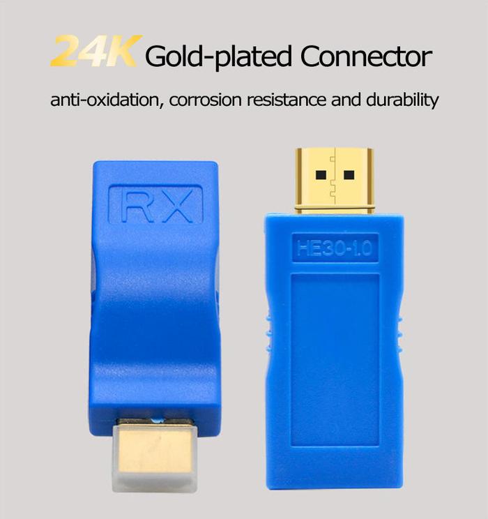 Jual Hdmi To Lan Extender Rj45 Ports Lan Network Up To 30m Di Seller ...