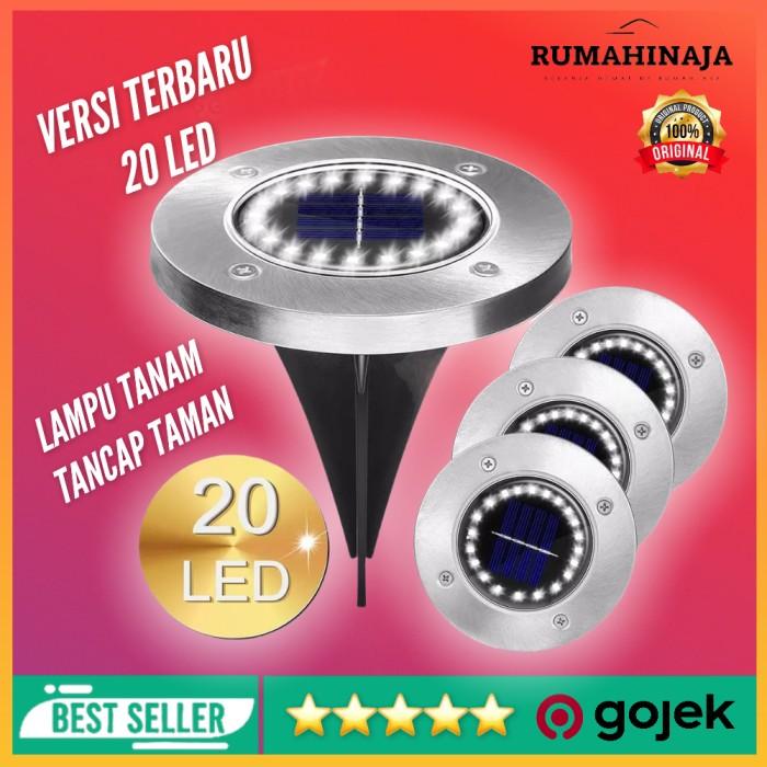 Jual Lampu Tanam Garden Taman Solar Tenaga Surya Outdoor 20 LED ...