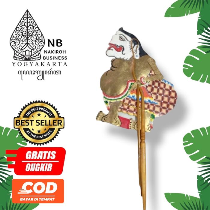Jual SEMAR -+30CM Wayang Kulit ASLI SAPI Mainan Anak Hiasan Dinding ...