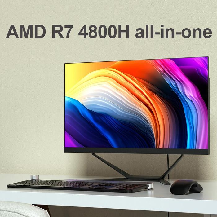 Jual Topton 23.8 inch All in One PC AMD Ryzen 7 4800H Desktop Gaming ...