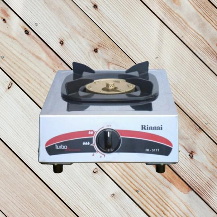 Jual kompor rinnai 1 tungku api besar TURBO bodi stenlis RI 511T api ...