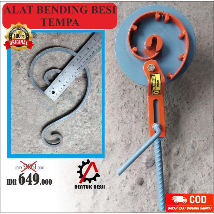 Jual Alat Bending Besi Penekuk Besi Bending Nako Beton Ulir Plat Strip ...