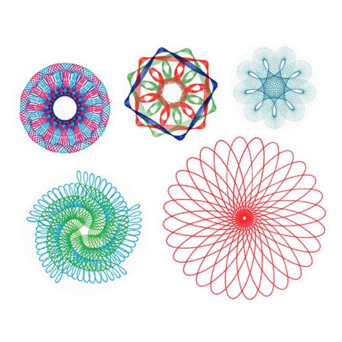 Jual Spirograph Papan Gambar Anak Kreatif Menggambar Penggaris Template - Kota Magelang ...