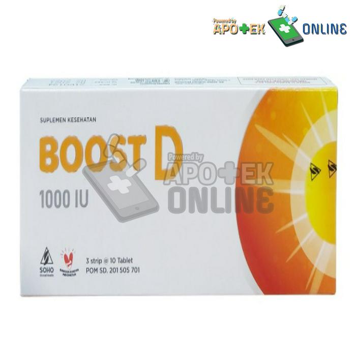 Jual BOOST D 1000 IU 1 BOX 3 STRIP - Jakarta Timur - Apotek Merdeka ...