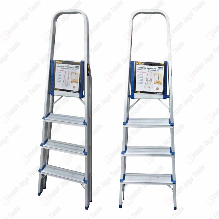 Jual MOLLAR Tangga ALUMUNIUM 4S 4 Step - Tangga Lipat Rumah Ladder ...