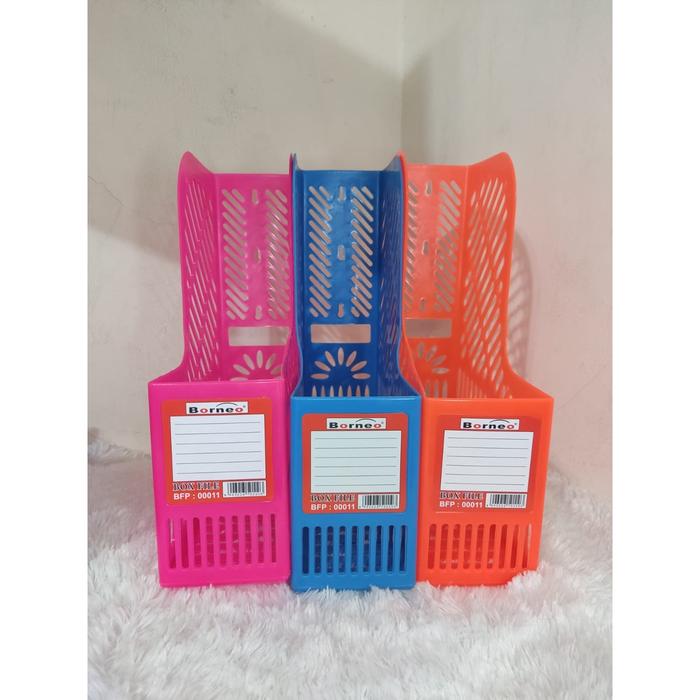 Jual Box File Plastik Borneo FLUO Warna Terang BFP - Jakarta Barat ...