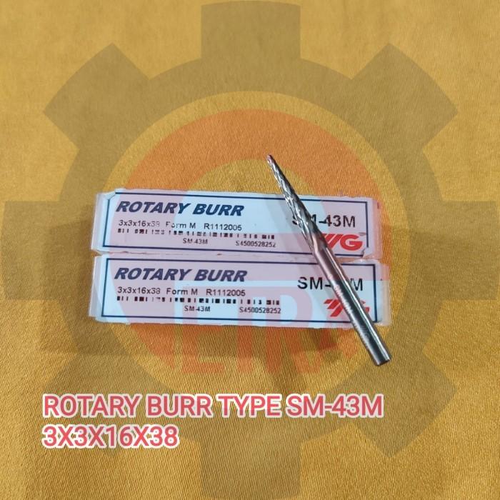 Jual Mata Bor - Mata Tuner - Mata Cuner - Rotary Burr 3MM Type SM-43M ...