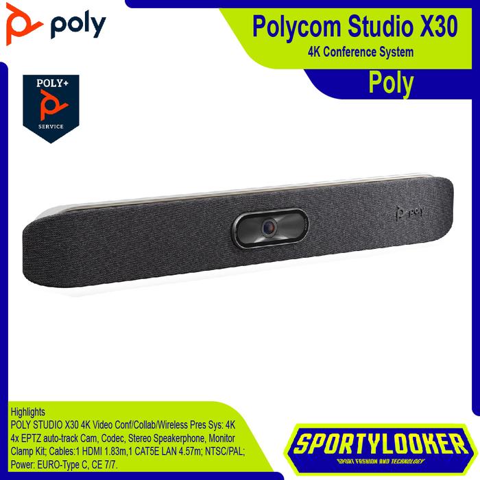 Jual POLY Polycom Studio X30 4K Video Conference System - Kota Depok ...