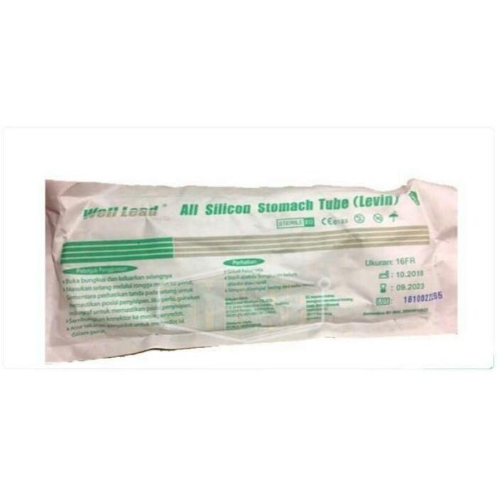 Jual Selang NGT Silicon Stomach Tube levin Well Lead Selang Makan ...
