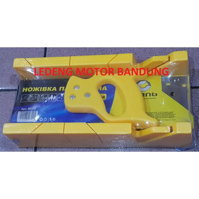 Jual Gergaji Pigura Potong Sudut Siku Figura Kayu Back Saw Set Mitre ...