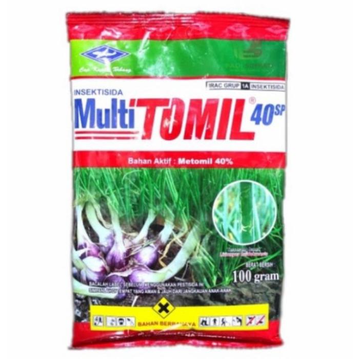 Jual MULTITOMIL 40SP 100 GRAM Metomil 40% Insektisida untuk Hama Ulat ...