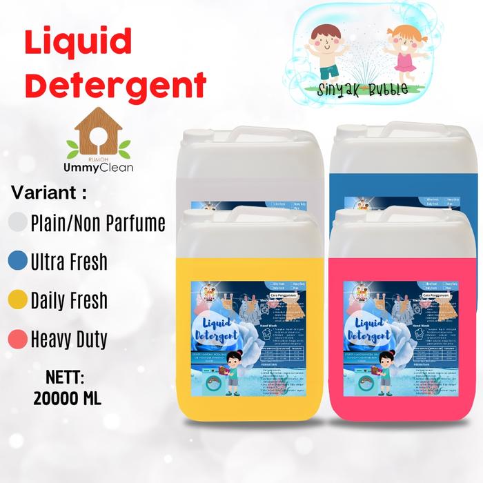 Jual LAUNDRY DETERGENT/ Deterjen Cair Laundry - 20 Liter - Kab. Bekasi ...