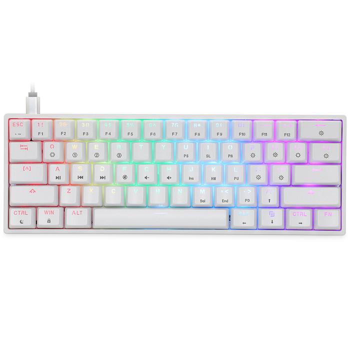 Jual SS SKYLOONG GK61 Mechanical Keyboard 61 Keys Hot Swappable Gateron ...