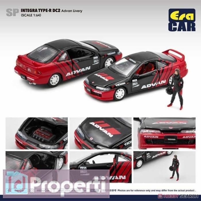 Jual Miniatur Honda Integra DC2 Type R Advan Livery Era Car Mobil ...