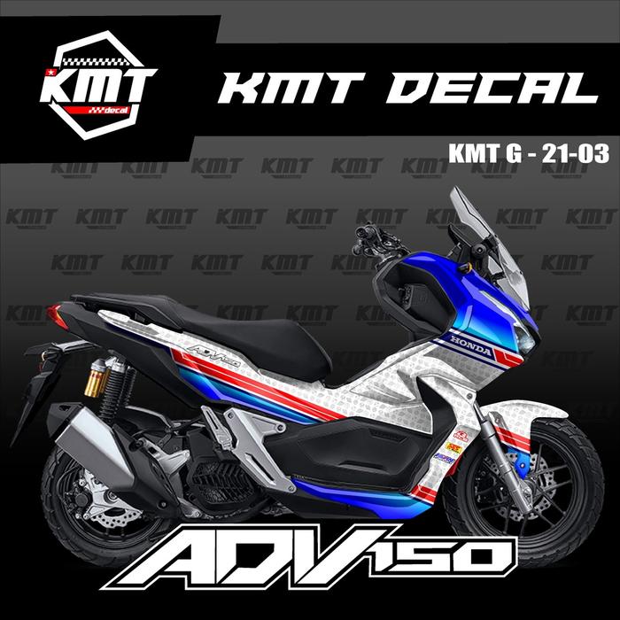 Jual (PREMIUM) Decal Sticker Honda ADV 150 Fullbody Desain RACING ...