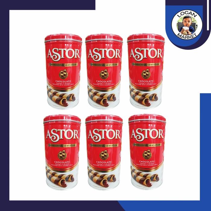 Jual Dus Karton Astor Kaleng Wafer Stick Roll Double Chocolate Coklat ...