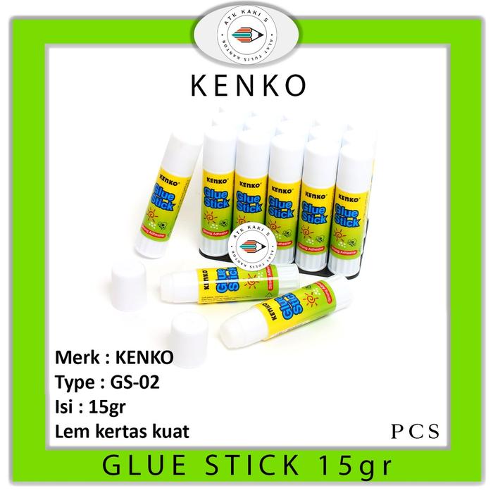 Jual Lem/Glue Kenko Stick 15 gram Min. 20Pcs! - Jakarta Utara - Atk ...