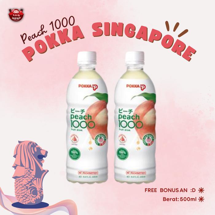 Jual Pokka botol singapore - Peach 1000 - Kota Surabaya ...