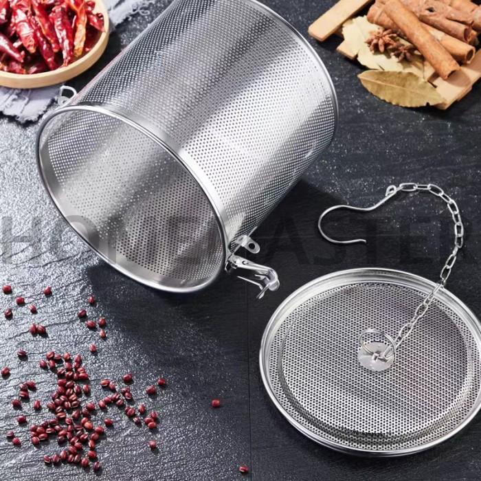 Jual Saringan/strainer Bumbu/spices/rempah Sup/kuah Stainless Sus304 ...