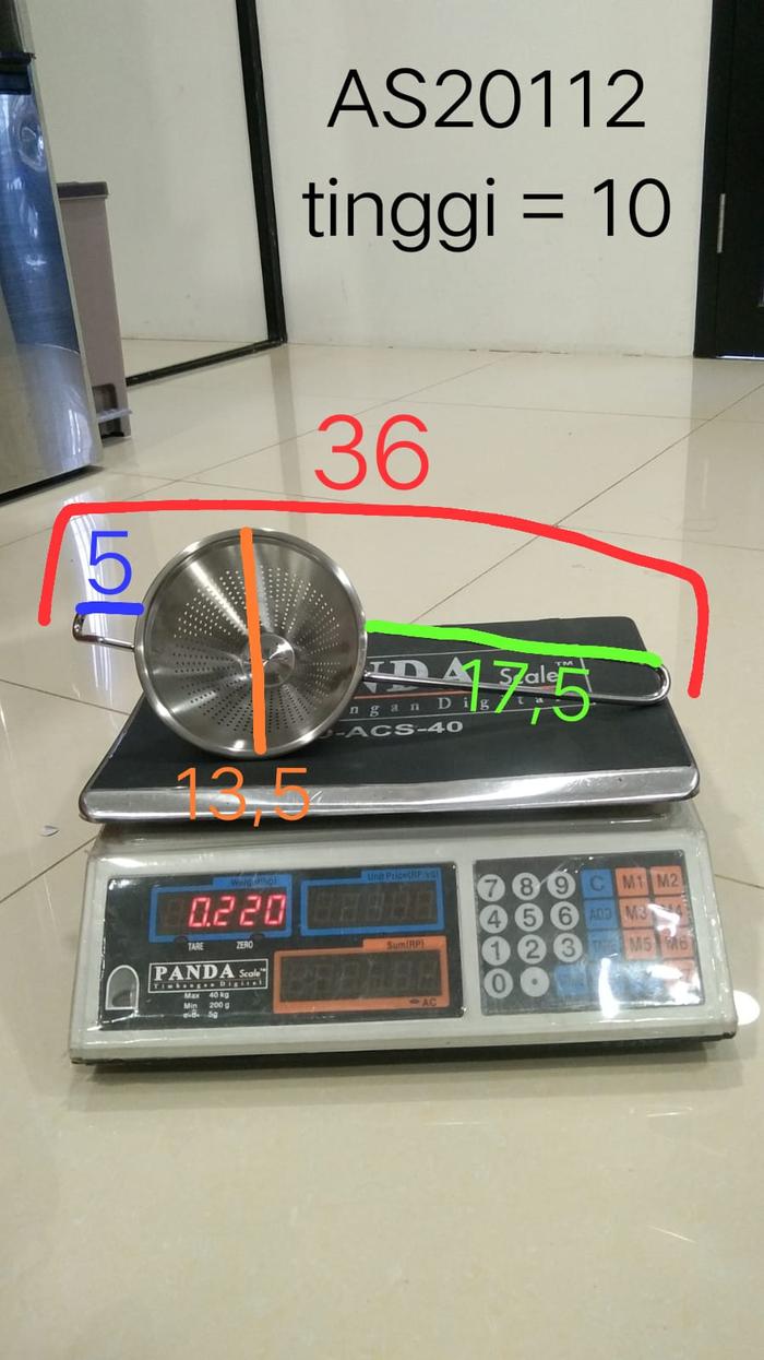 Jual Conical Strainer/Saringan Kerucut/Segitiga/Cap Soup Stainless ...