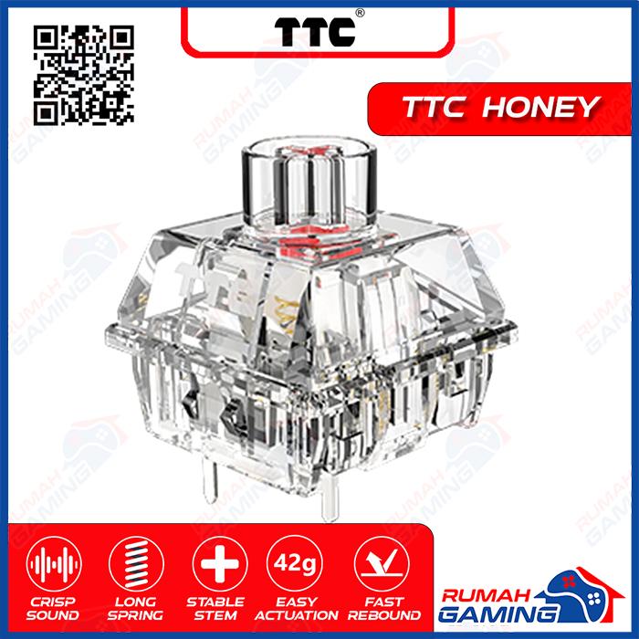 Jual SWITCH - MECHANICAL KEYBOARD - TTC HONEY - 3 PIN - 42g - LINEAR - Jakarta Barat - Rumah ...