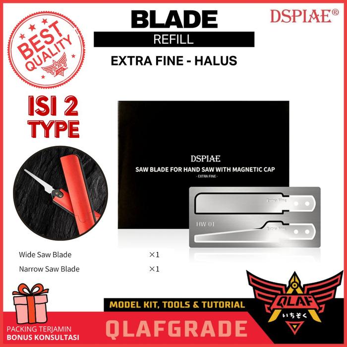 Jual REFILL EXTRA FINE BLADE pen gergaji aluminium hand saw dspiae ...