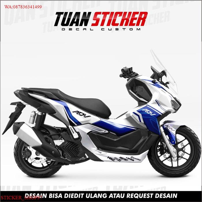 Jual (PREMIUM) Sticker Decal ADV 160 Dekal Stiker Striping Full Body ...