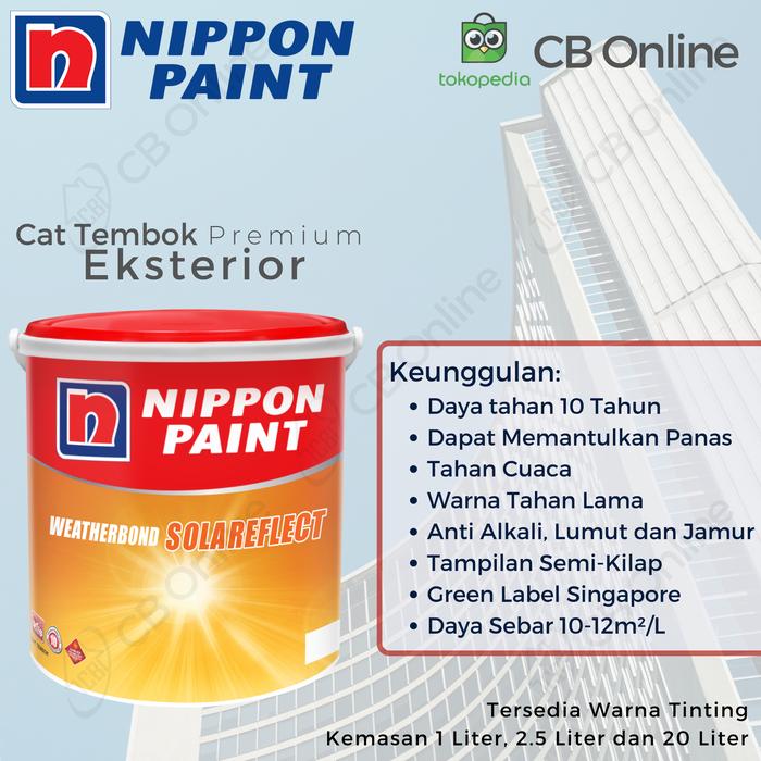 Jual CAT TEMBOK NIPPON PAINT ABSOLUTE YELLOW NP YO 1113A - WTB ...