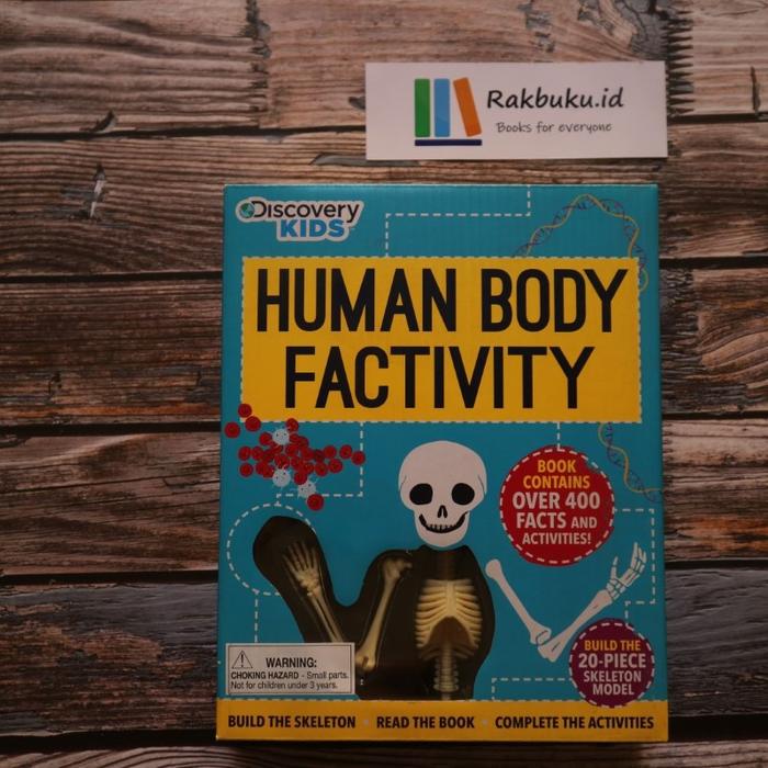 Jual Discovery Human Body Factivity: Build, Read the Book, Complete the ...