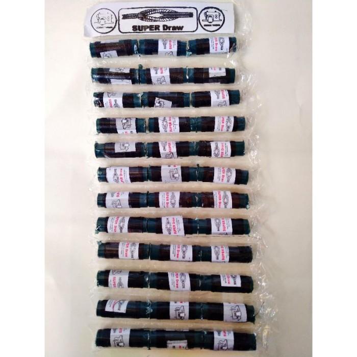 Jual Isi 36 Roll BENANG JAHIT LEMBARAN SUPER DRAW RANDOM WARNA - HITAM ...