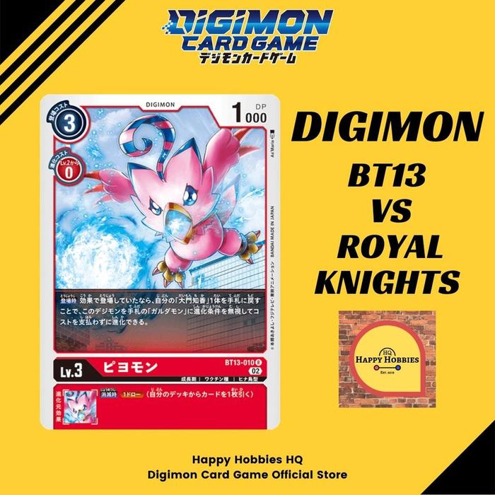 Jual Digimon Card Game BT13-010 Biyomon Piyomon Rare - Kota Surabaya ...