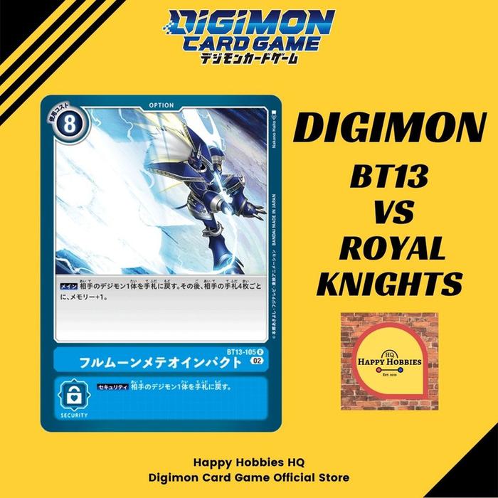 Jual Digimon Card Game BT13-105 FullMoon Meteoimpact Rare - Kota Surabaya - Happy Hobbies HQ SUB ...