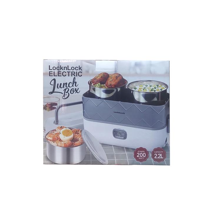 Jual Locknlock Electric Lunch Box - Penghangat Makanan 2.2l Ejr244wht ...