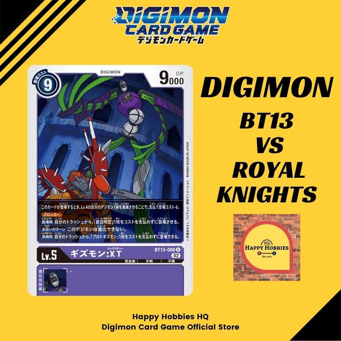 Jual Digimon Card Game BT13-086 Gizumon: XT Uncommon - Kota Surabaya ...