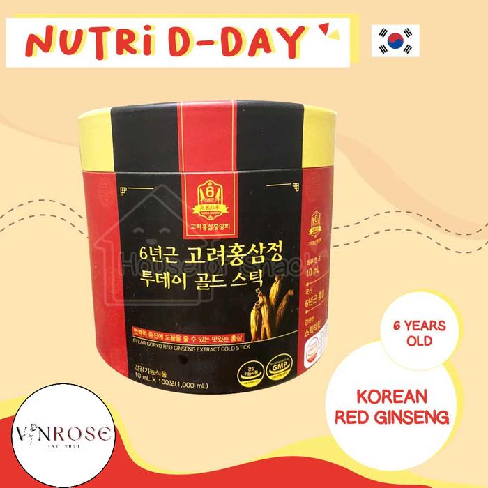 Jual Nutri D-Day Korean Red Ginseng Extract 6 Years Old Korea - Jakarta Pusat - Vinrose.id ...